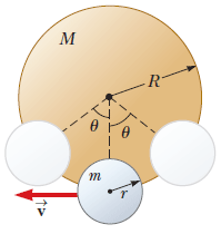 Solved: A Smaller Disk Of Radius R And Mass M Is Attached ... | Chegg.com