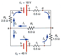 Solved Apply the loop rule to loop aedcba in Figure 20.22. | Chegg.com
