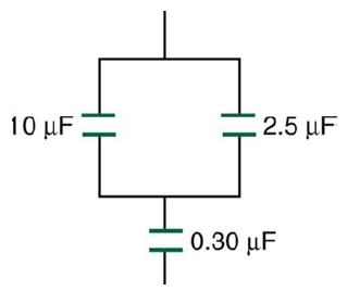 Solved: Find The Total Capacitance In Micro Farads Of The ... | Chegg.com