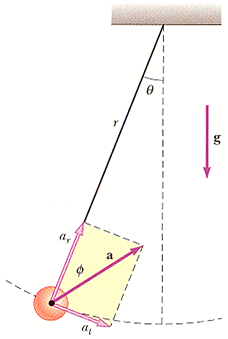 Solved: A Pendulum Of Length 1.15 M Swings In A Vertical P... | Chegg.com