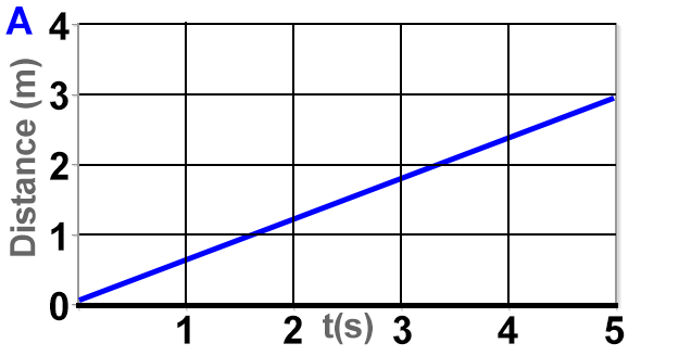 Plot A shows Alaina’s position as a function of time. The horizontal ...