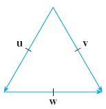 Solved If u is a unit vector, find u · v and u · w. (Assume | Chegg.com