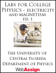 WebAssign - College Physics Mini Studio Labs - Electricity and Magnetism 1st edition