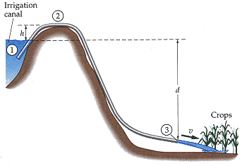 Solved: A Siphon Is A Device That Allows Water To Flow Fro... | Chegg.com