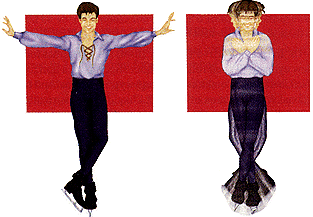 Solved: The Spinning Figure Skater. The Outstretched Hands... | Chegg.com